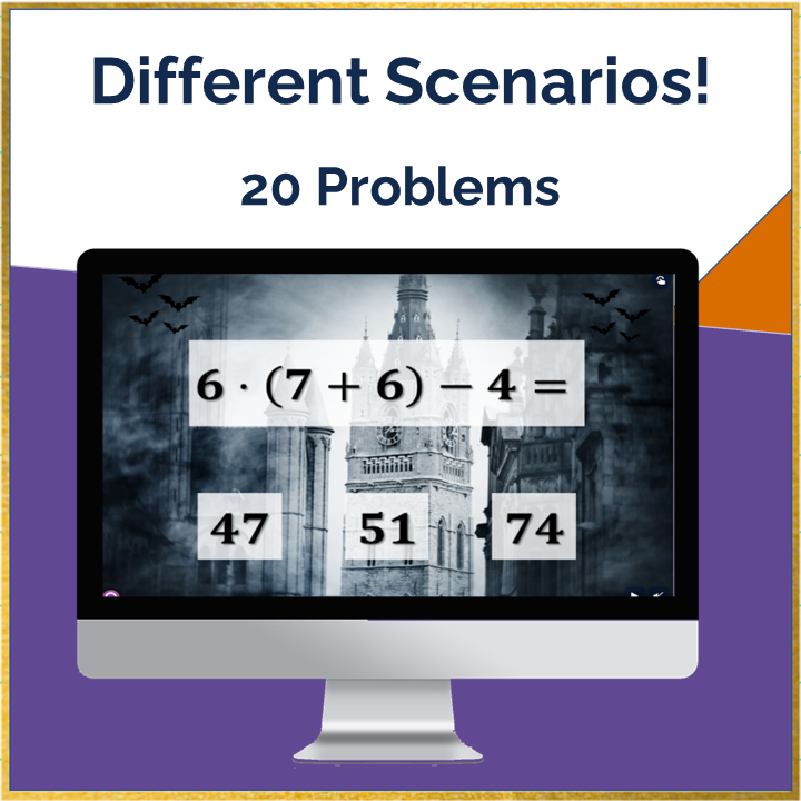 Halloween Order of Operations Activity | Digital Escape Room | Made By ...