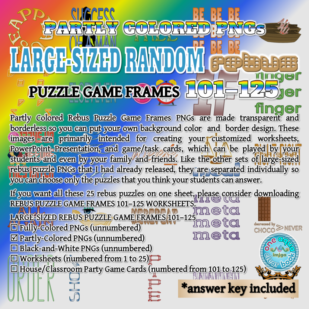 Fully Colored HALLOWEEN Rebus Puzzle Game Frames 151–175 PNGs - Made By ...