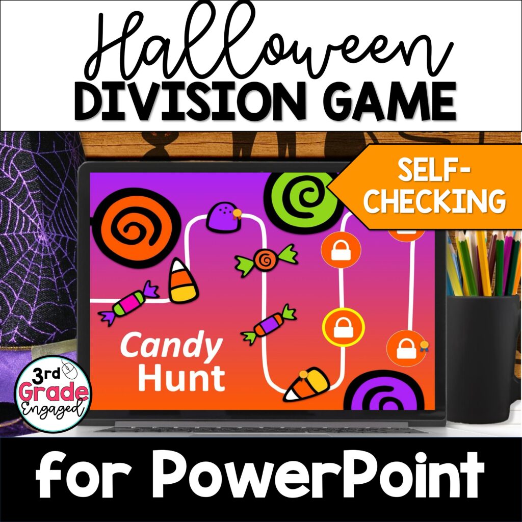 Halloween Multiplication & Division Math Games Bundle for PowerPoint ...