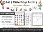 Halloween Bingo Game | Cut and Paste Printable Bingo {Dollar Deals ...
