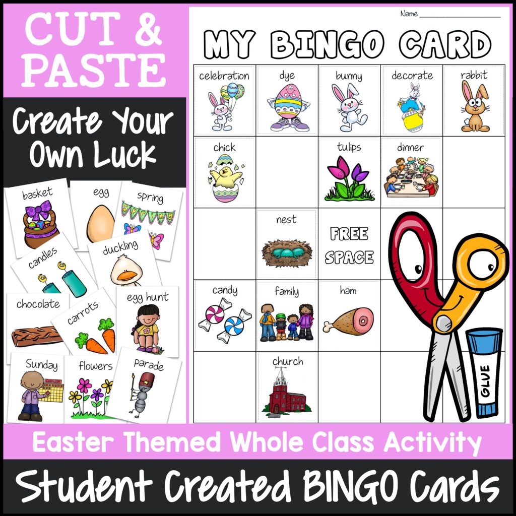 Winter Bingo Game | Cut and Paste Printable Bingo {Dollar Deals} | Made ...