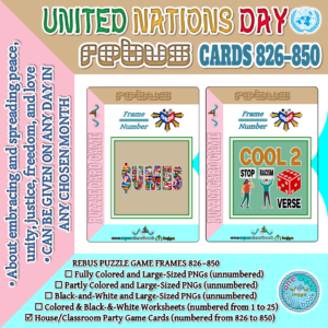 Rebus Puzzle Party Game Cards 101–125 | Made By Teachers
