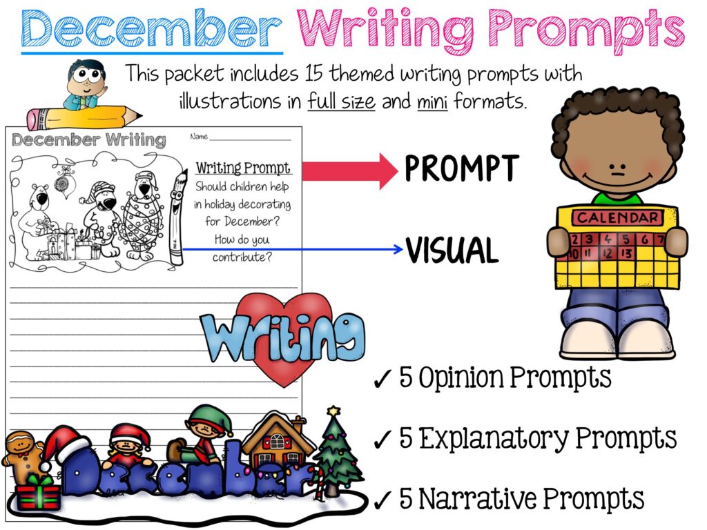 December Picture Writing Prompts Opinion Explanatory Narrative december-picture-writing-prompts-opinion-explanatory-narrative