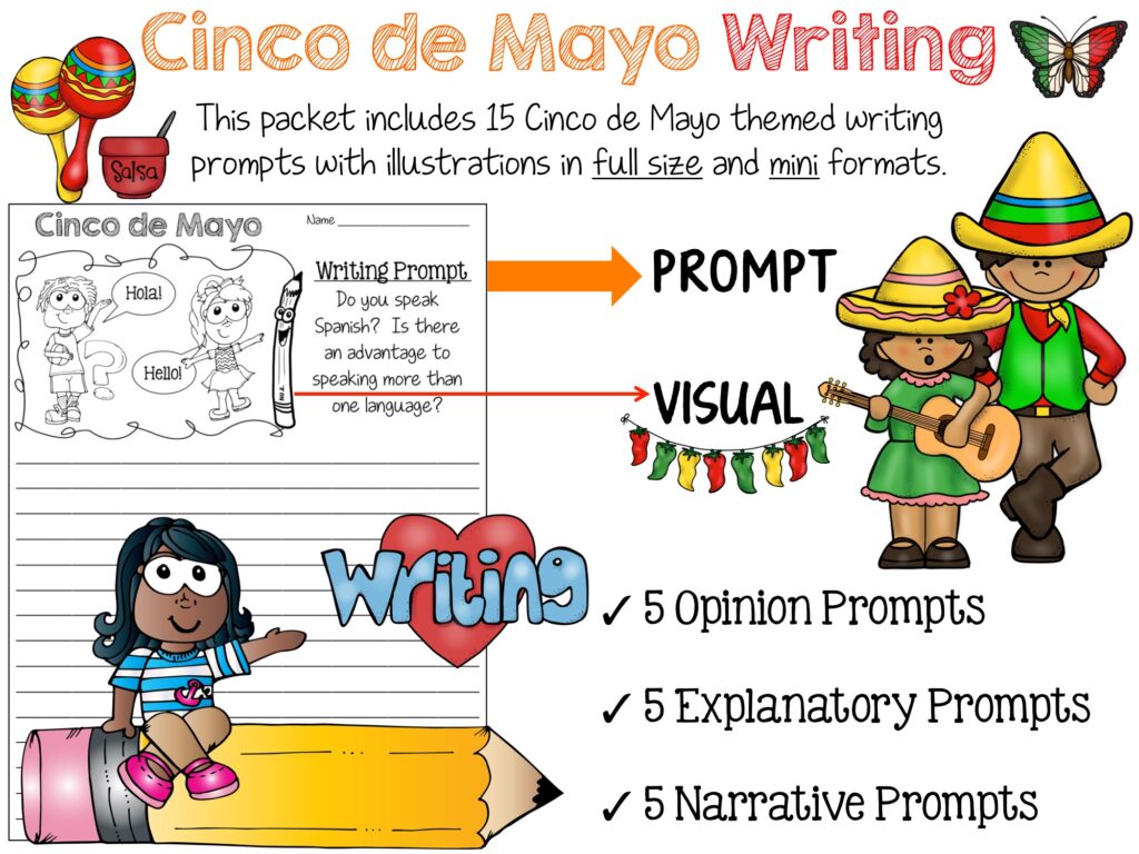 Cinco de Mayo Writing Prompts | Made By Teachers