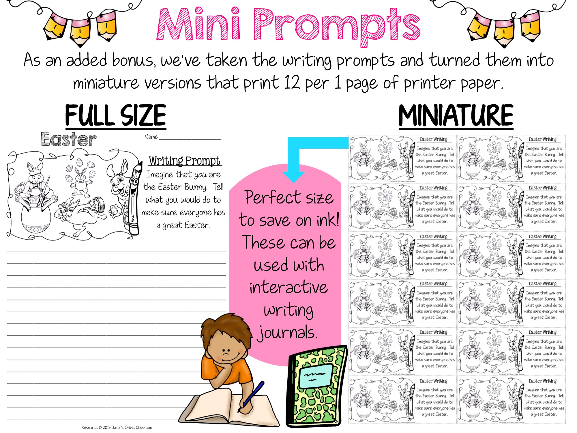 Easter Writing Prompts | Made By Teachers