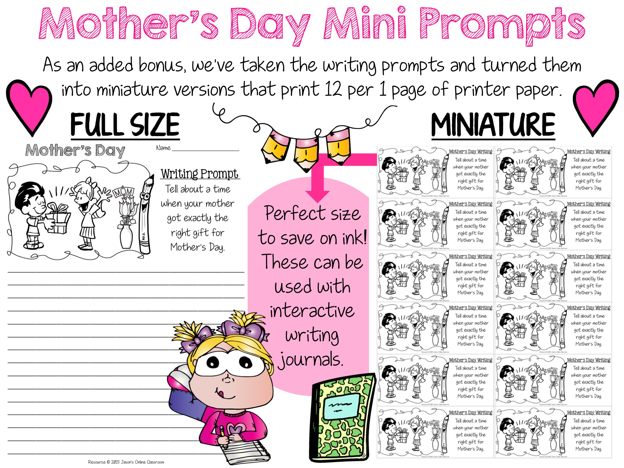 Mother's Day Writing Prompts | Made By Teachers