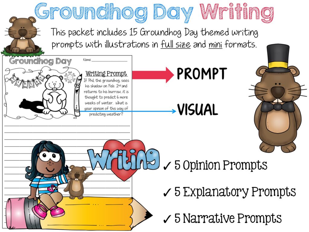 Groundhog Day Writing Prompts - Made By Teachers