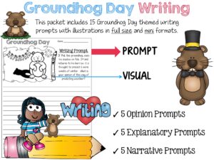 Groundhog Day Writing Prompts | Made By Teachers