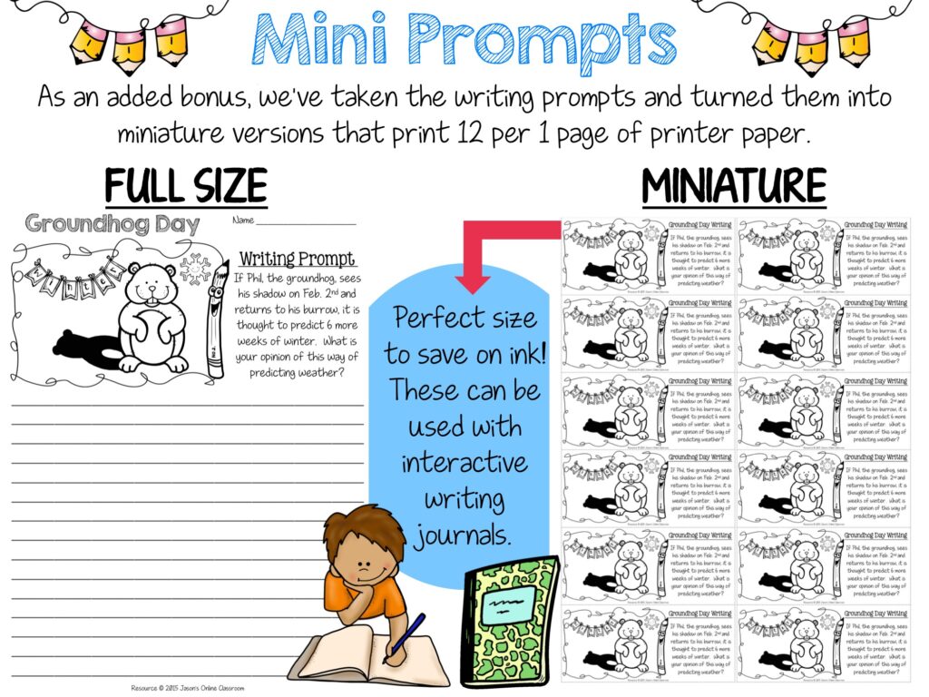 Groundhog Day Writing Prompts | Made By Teachers