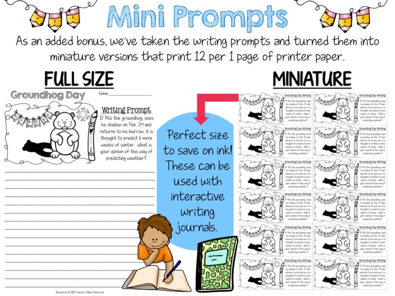 Groundhog Day Writing Prompts - Made By Teachers