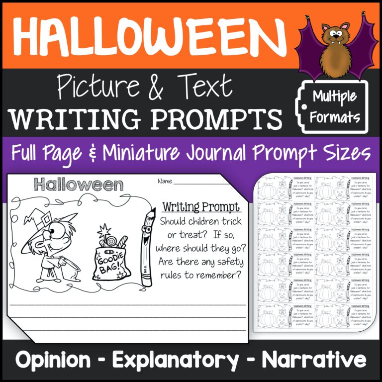 Halloween Writing Prompts - Made By Teachers