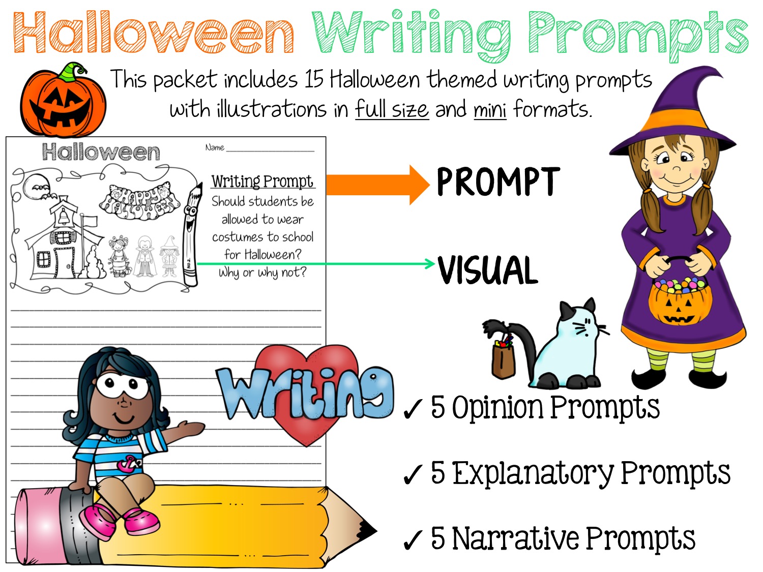 Halloween Writing Prompts | Made By Teachers