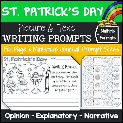 St. Patrick's Day Writing Prompts | Made By Teachers