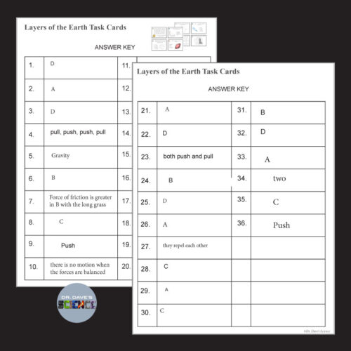 Force and Motion Task Cards Forces Review Cards - Made By Teachers