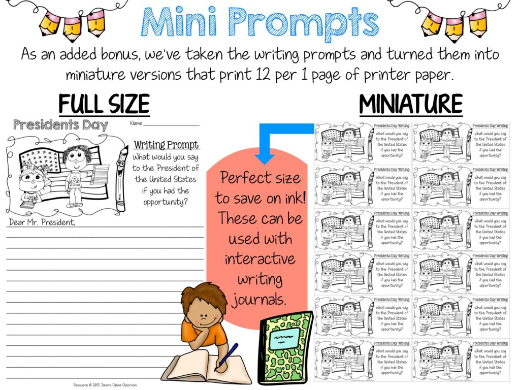 Presidents Day Writing Prompts | Made By Teachers