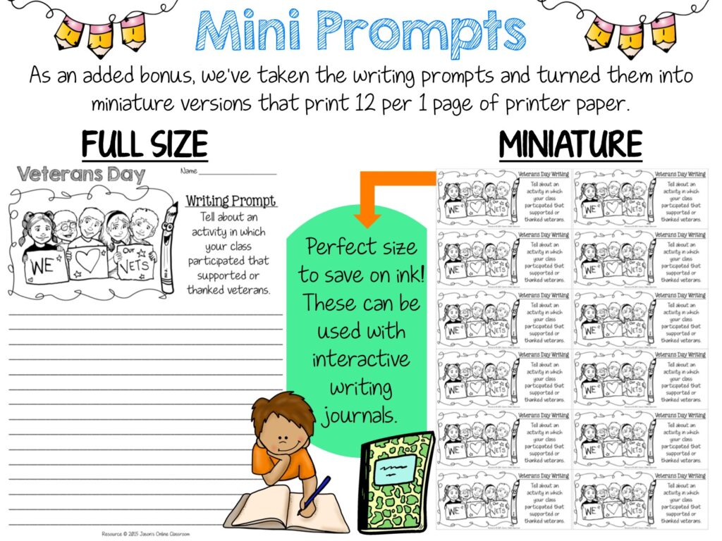 Veterans Day Writing Prompts | Made By Teachers