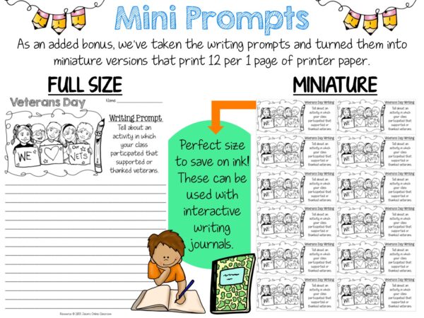 Veterans Day Writing Prompts - Made By Teachers