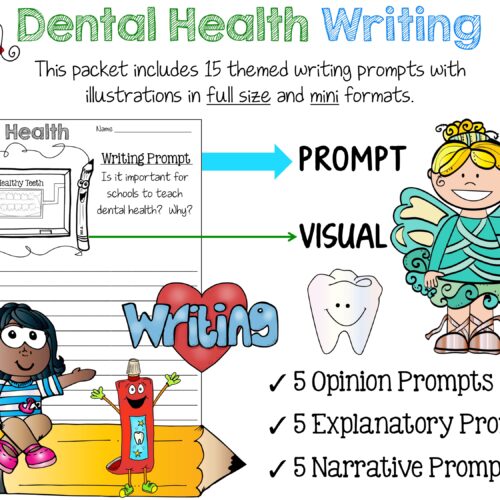 Dental Health Writing Prompts | Made By Teachers
