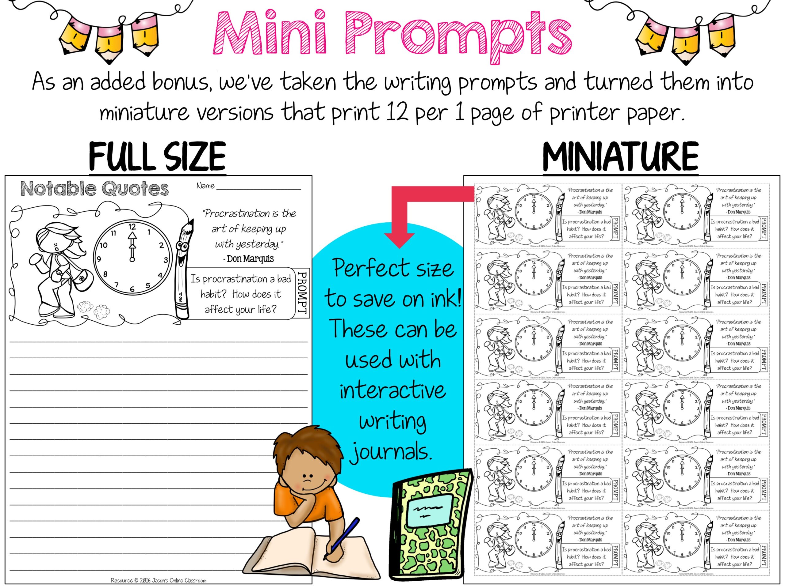 Quotes Writing Prompts | Made By Teachers