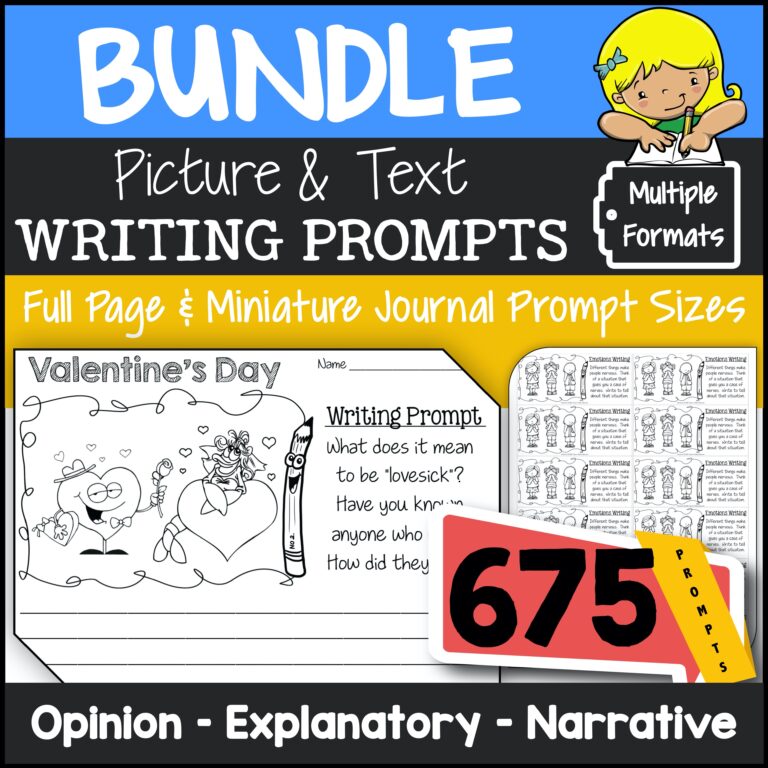Writing Prompts Bundle - Made By Teachers