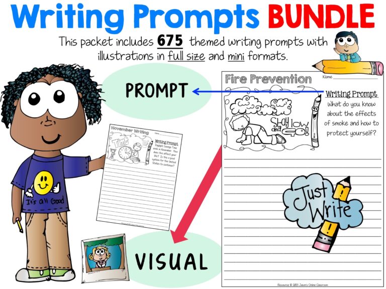 Writing Prompts Bundle | Made By Teachers