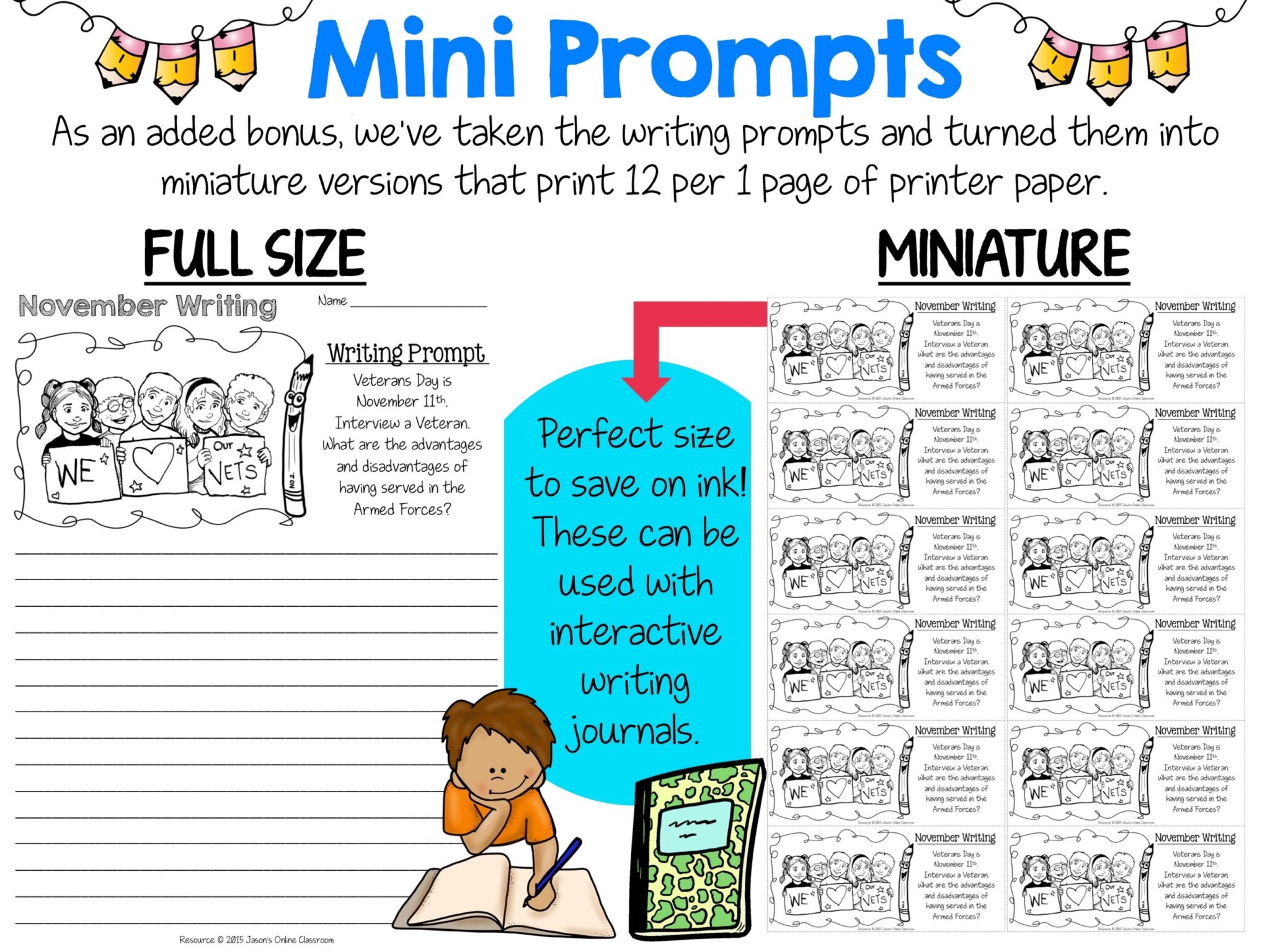 Writing Prompts Bundle | Made By Teachers