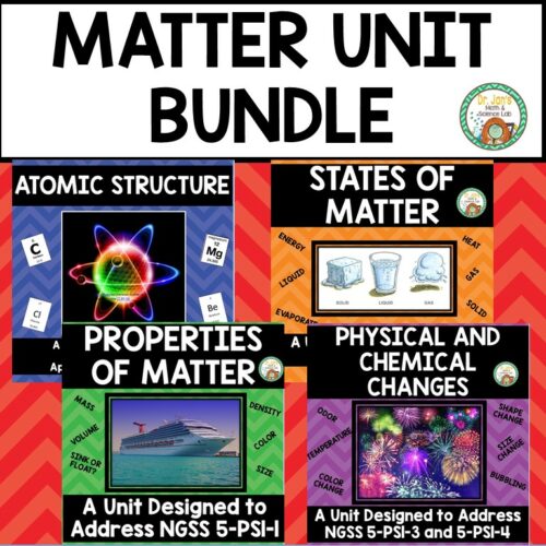 Matter Unit Bundle - Made By Teachers