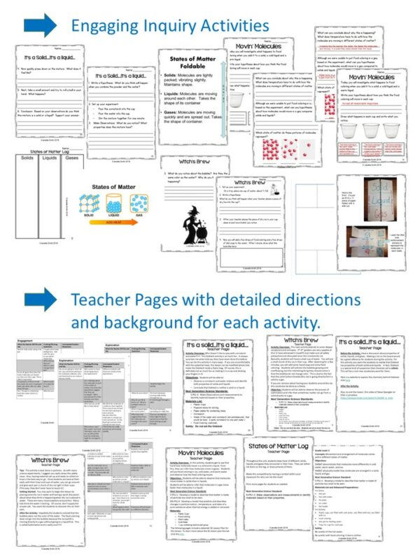 Matter Unit Bundle - Made By Teachers