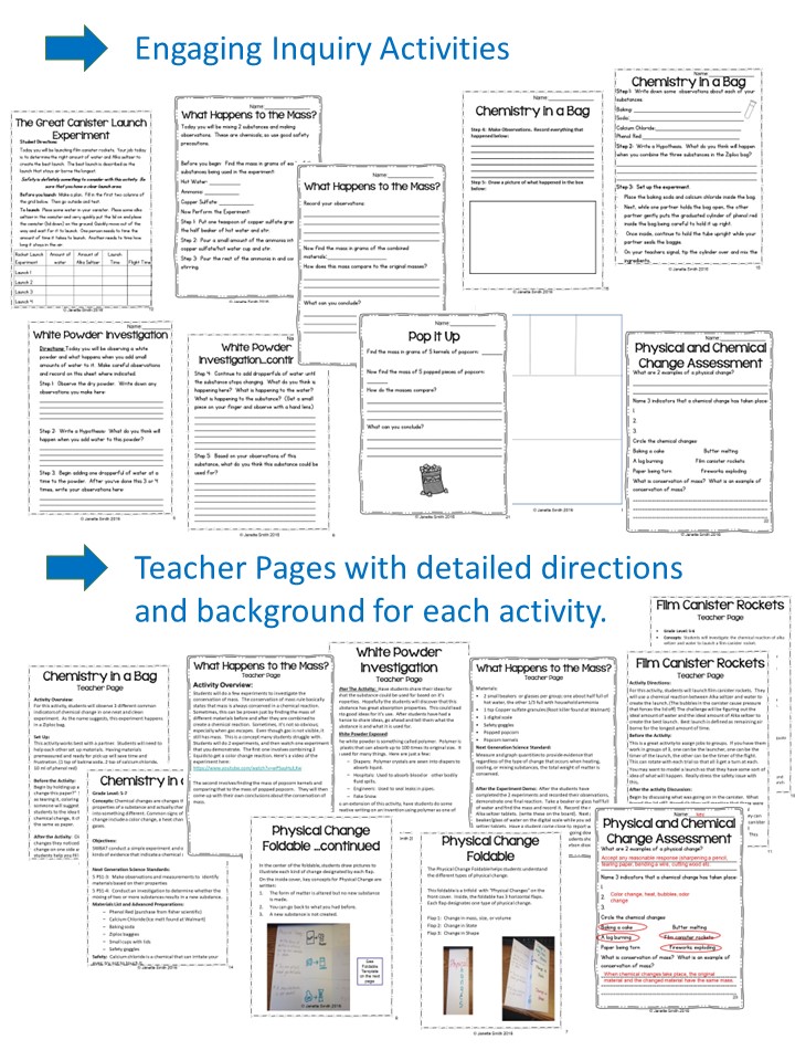 Matter Unit Bundle - Made By Teachers