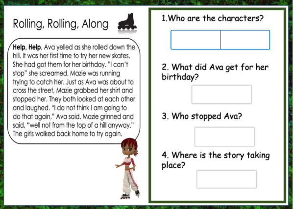 Asking and Answering Questions Boom Cards - Made By Teachers