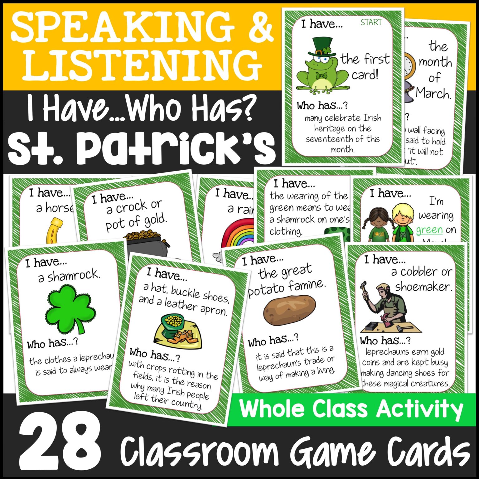 3rd Grade Sight Words in Context I Have Who Has Game | Made By Teachers