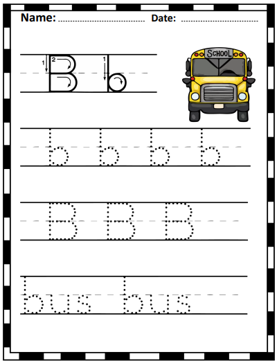 Preschool Transportation Tracing Letters,November Fall Activities ...