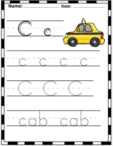 Preschool Transportation Tracing Letters,November Fall Activities ...