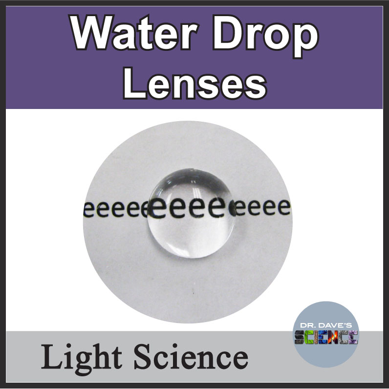 Reflection and Refraction Water Drop Lens NGSS 4-PS4-2 | Made By Teachers