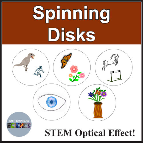 STEM Activities Light Activity Spinning Disk - Made By Teachers