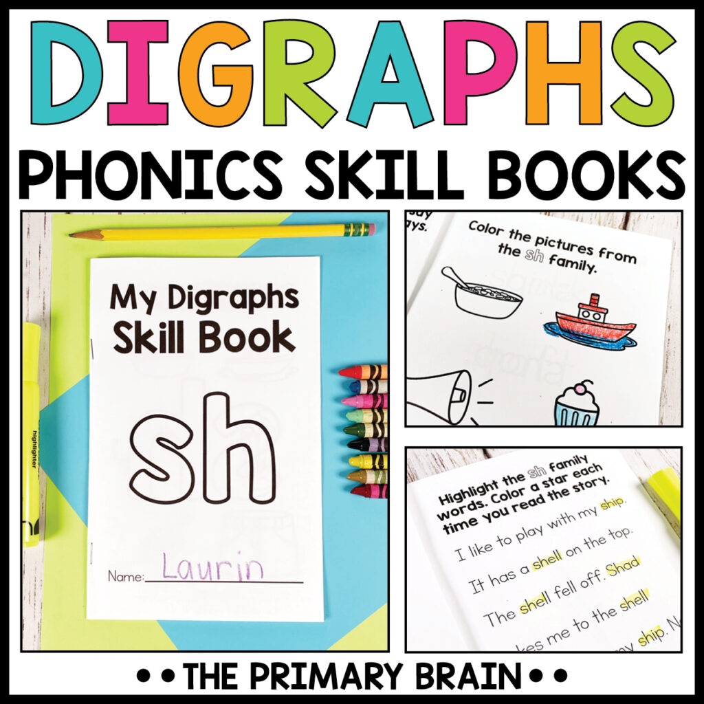 Digraphs Phonics Printable Books | Made By Teachers