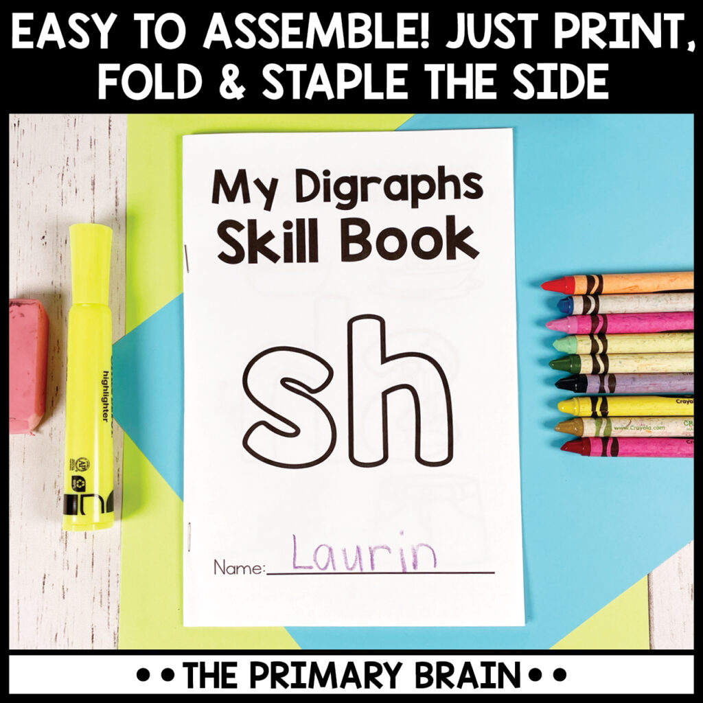 Digraphs Phonics Printable Books - Made By Teachers