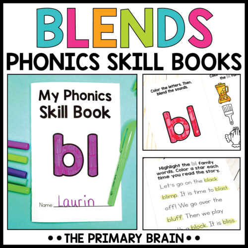 Beginning Blends Phonics Printable Books | Made By Teachers