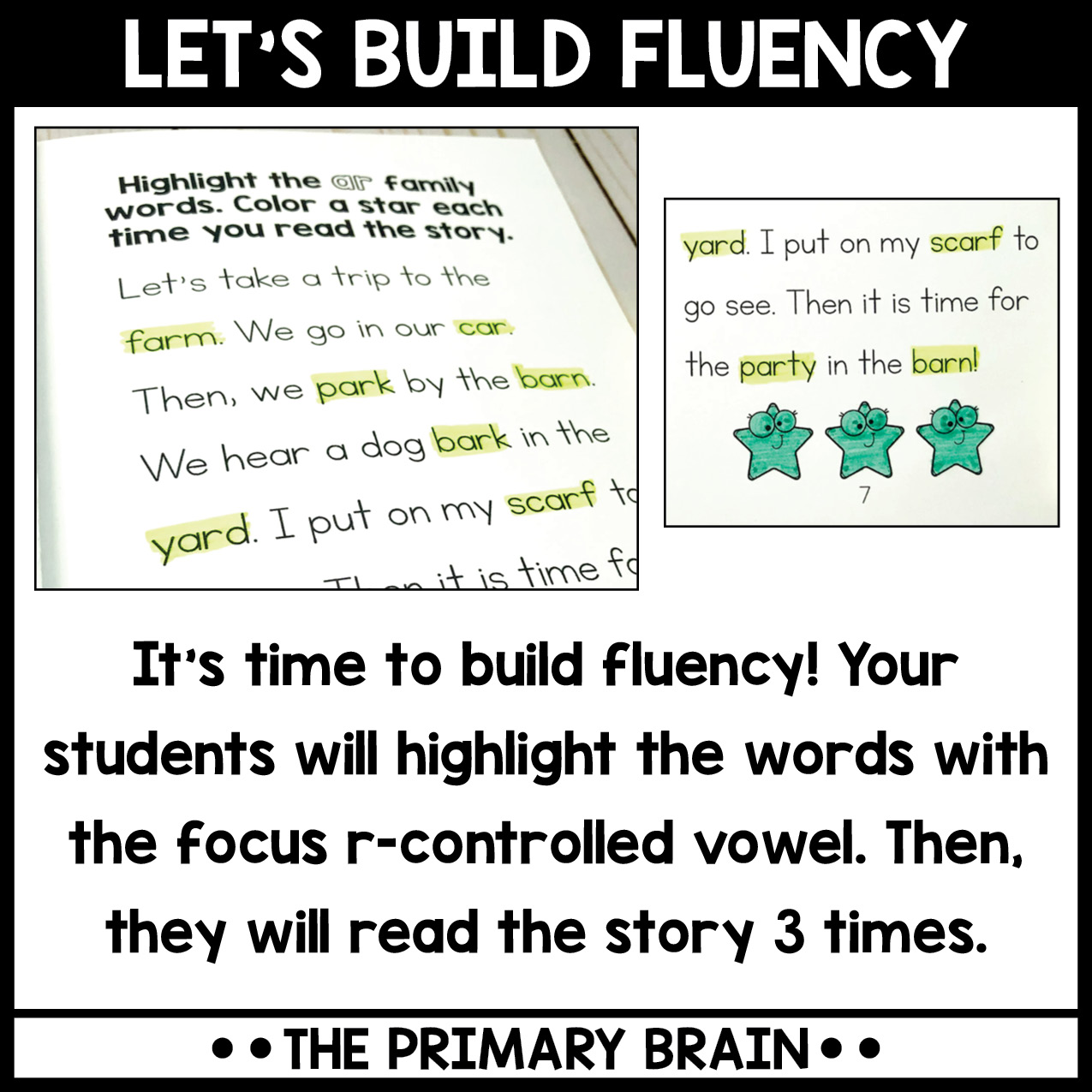 Bossy R Phonics Printable Books for R-Controlled Vowels Practice | Made ...