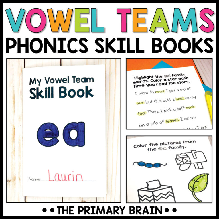 Phonics Skills Printable Books Bundle - Word Family Stories | Made By ...