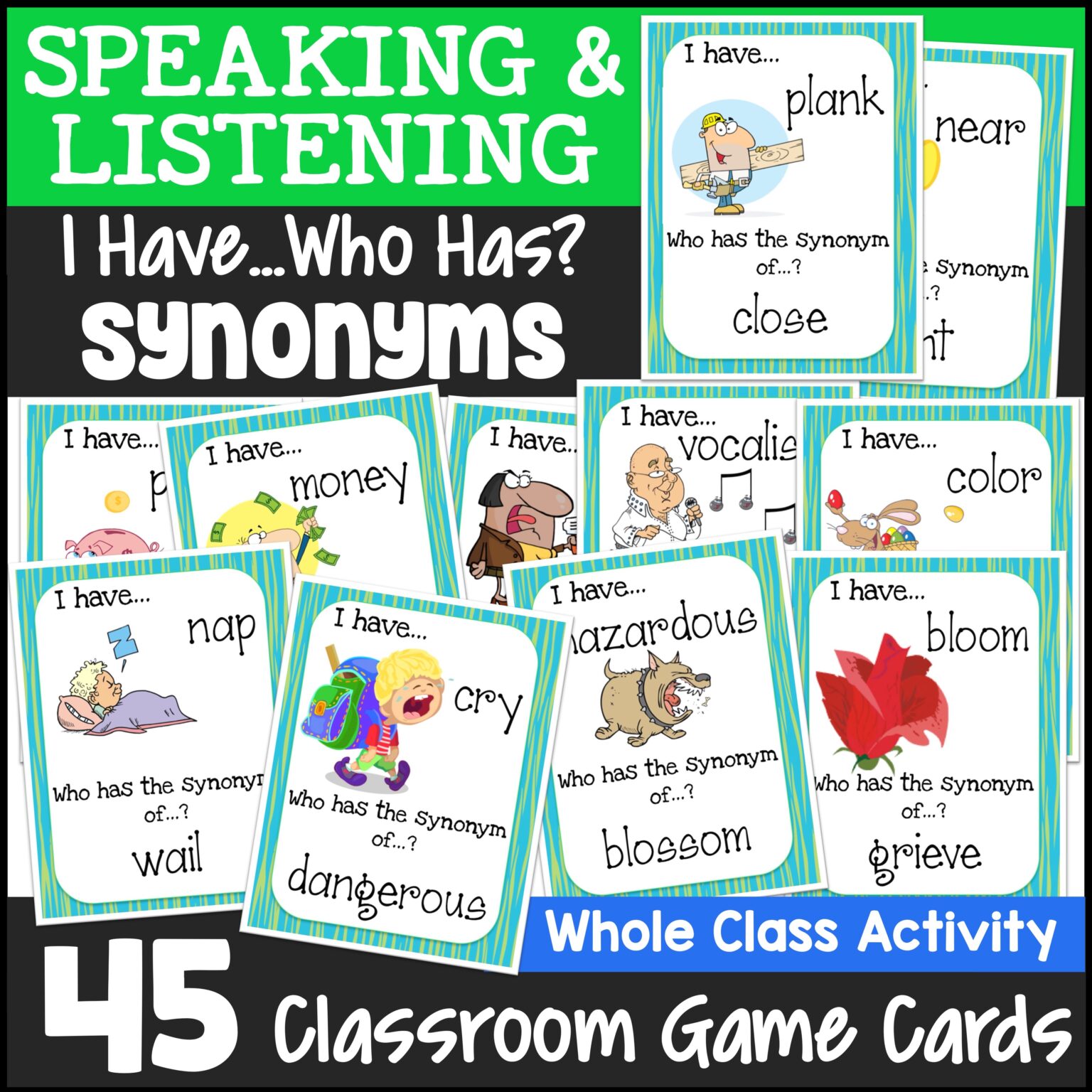 Halloween I Have Who Has Game - Made By Teachers