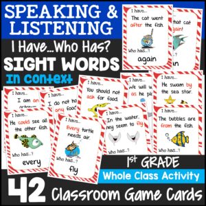 Antonyms I Have Who Has Game - Made By Teachers