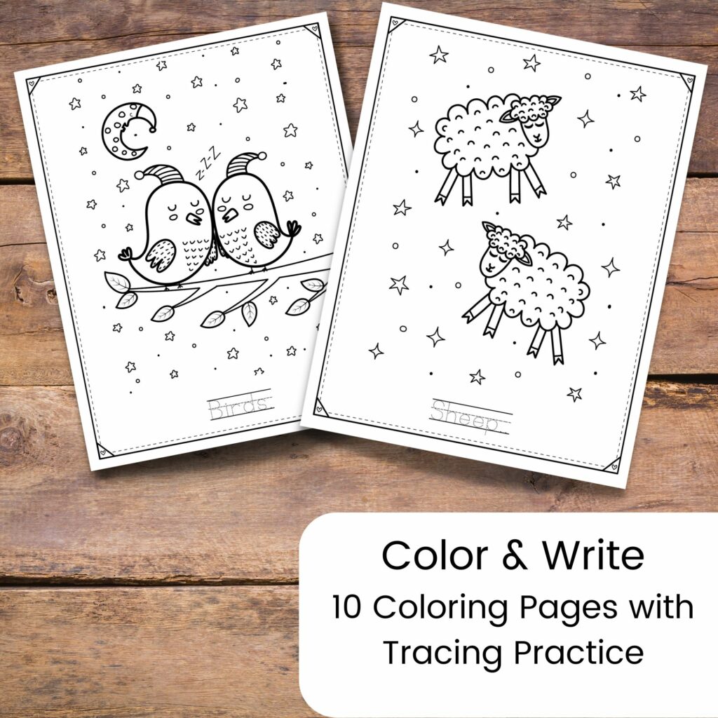 Preschool Activity Sheets - Mazes, Dot-to-Dot, Color By Number ...