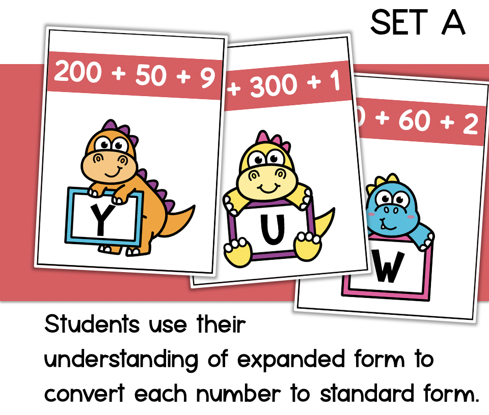 Place Value of a Digit Expanded Form Math Scavenger Hunt Activity ...