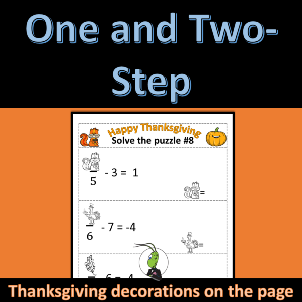 Thanksgiving Solving Logic Puzzle | Made By Teachers