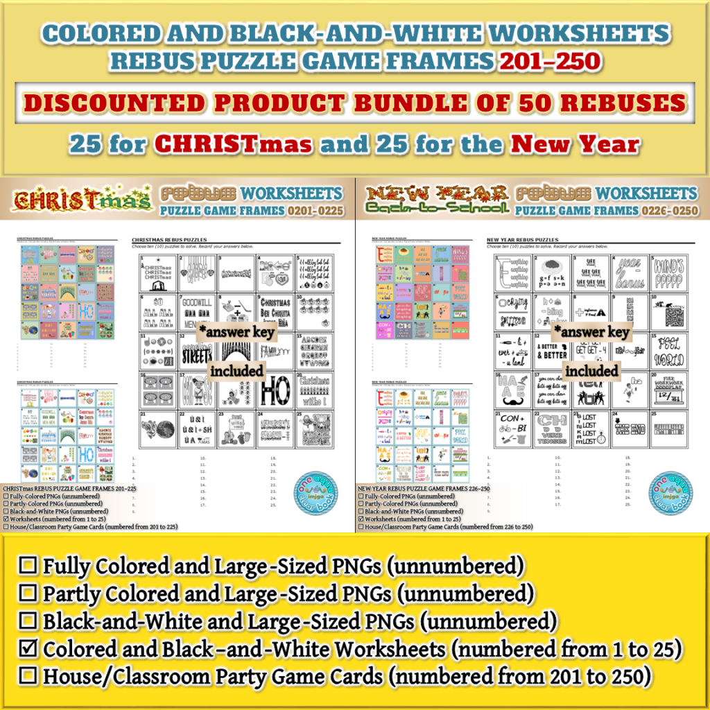 Black-and-White Rebus Worksheets - Made By Teachers