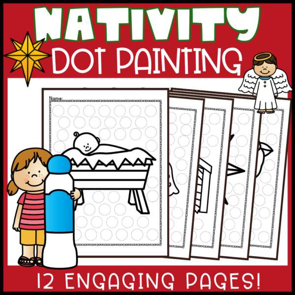 Winter Dot MEGA Painting Bundle, Dot Marker Activities, Pages for Do a ...