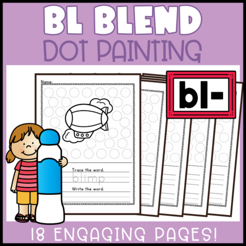 BL Consonant Blends Games, Worksheets, Centers & Homework - Word Work ...