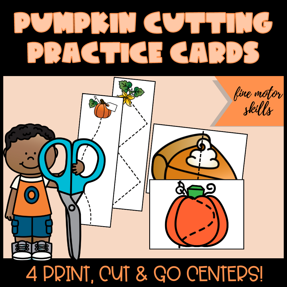 Fall Fine Motor Skills Centers Bundle for Pumpkin Theme | Made By Teachers