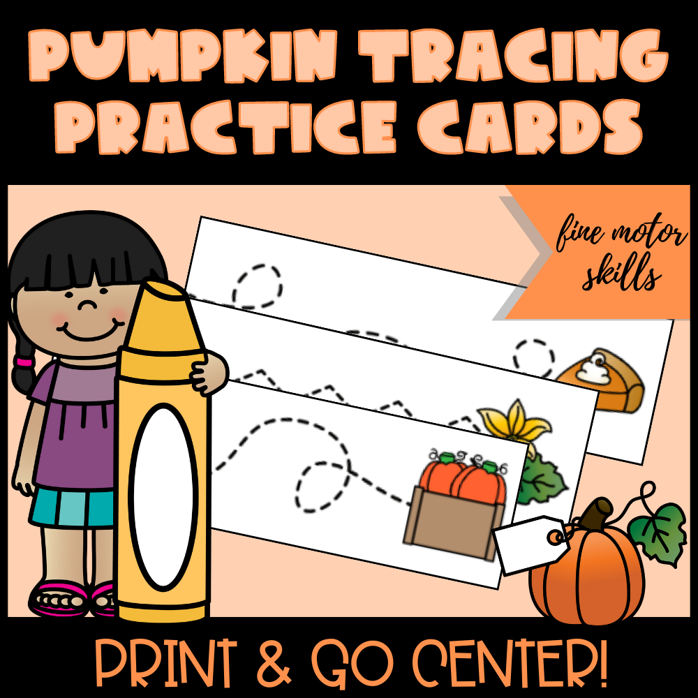 Fall Fine Motor Skills Centers Bundle for Pumpkin Theme | Made By Teachers